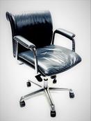 Used Boss Design Delphi Low Back Executive Chair - Black Leather ...