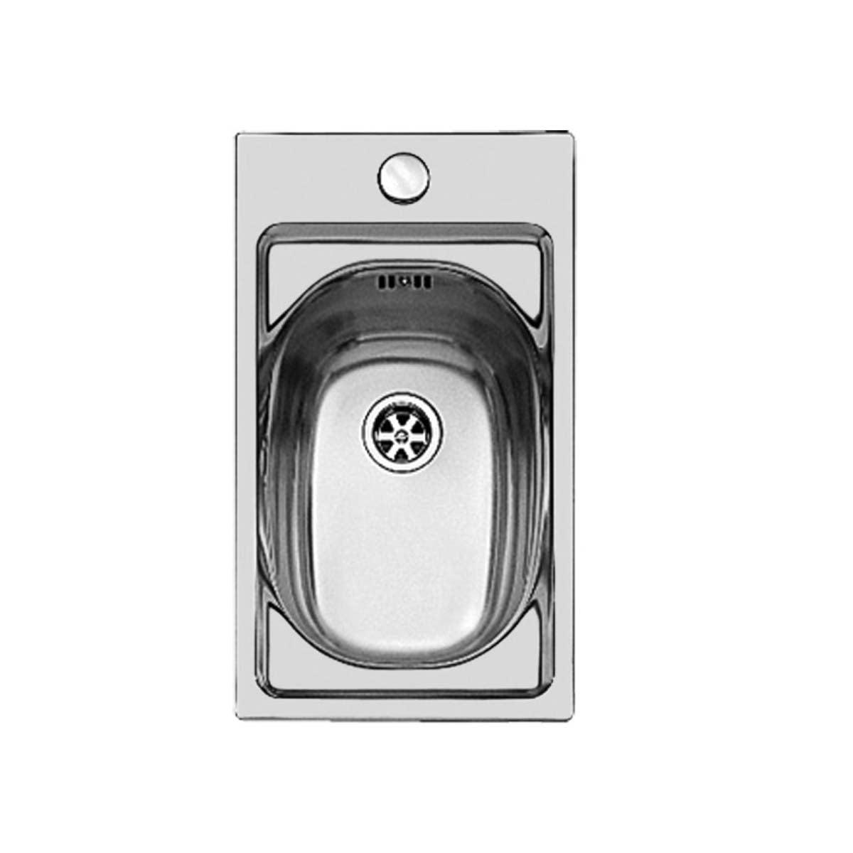 Foster S1000 Kitchen Sink - 240x340mm - Brushed Stainless Steel in ...