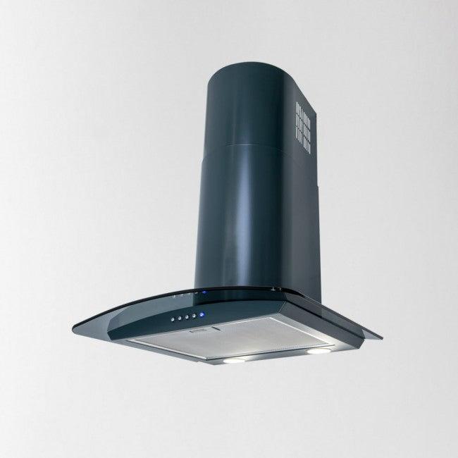 LUXAIR 70cm Premium Curved Glass Cooker Hood in Anthracite Grey || LA ...