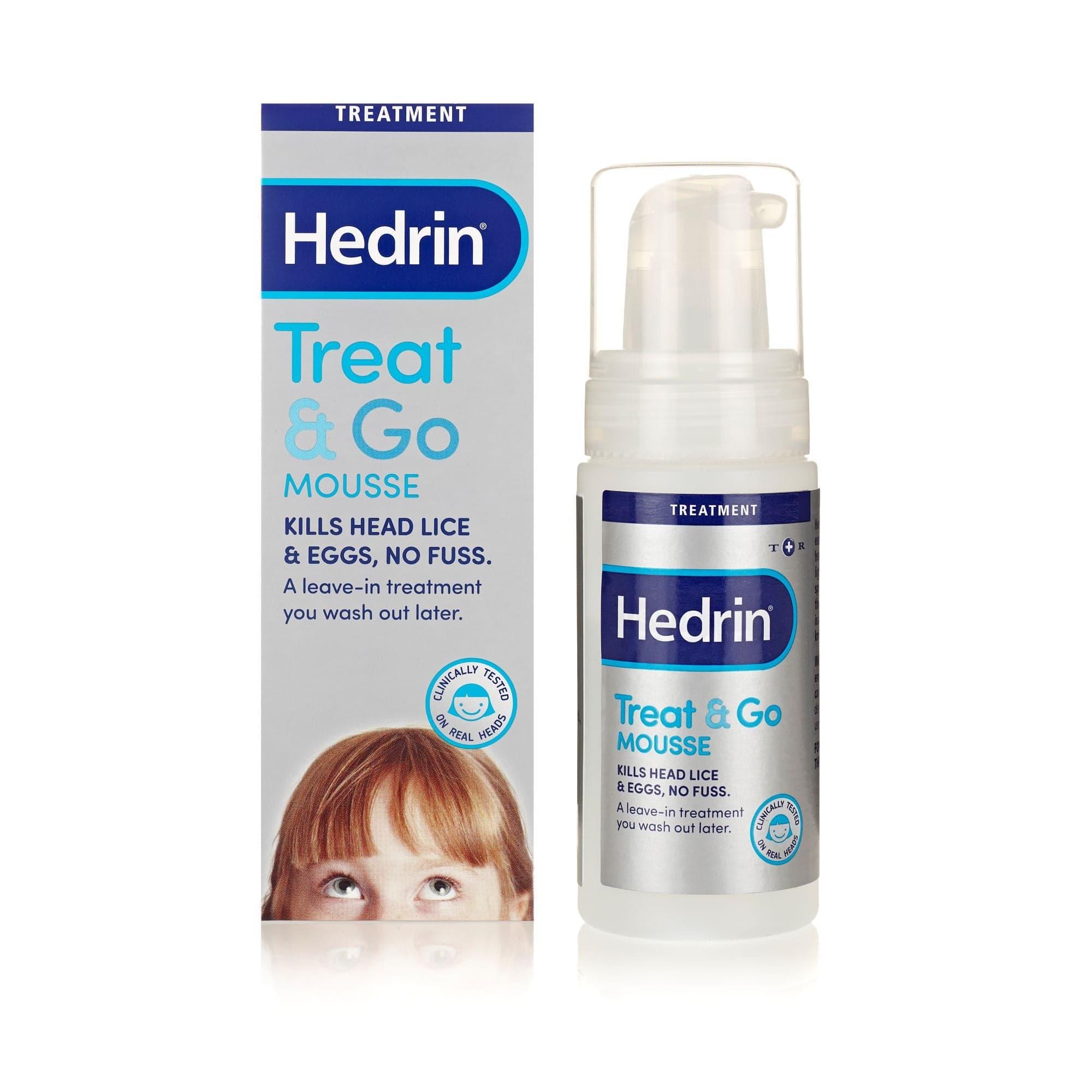 Hedrin Treat & Go Head Lice Mousse 100ml in Dublin | GetLocal Ireland