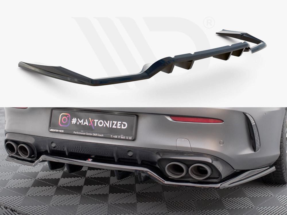Rear Splitter (Vertical Bars) Mercedes-AMG C43 Coupe C205 Facelift ...