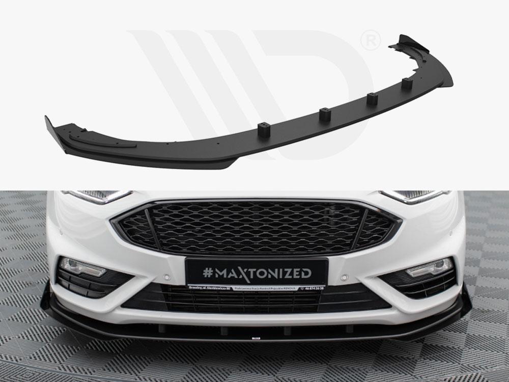 Street PRO Front Splitter + Flaps Ford Mondeo Sport Mk5 Facelift ...