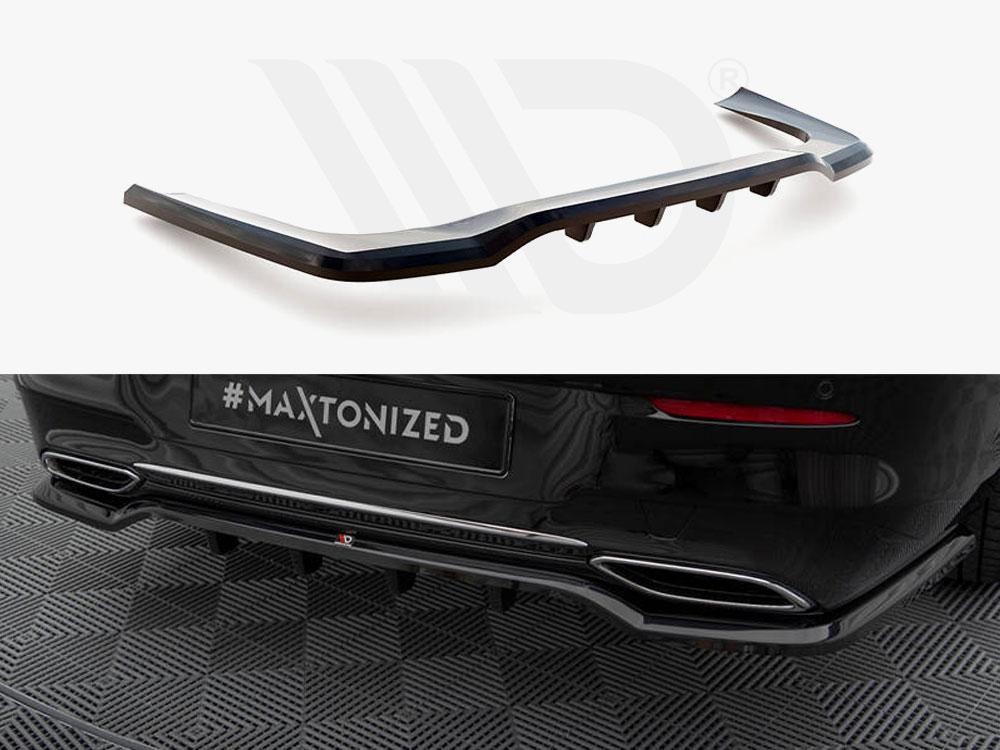 Rear Splitter (Vertical Bars) Mercedes-Benz CLA Coupe C118 - Maxton ...