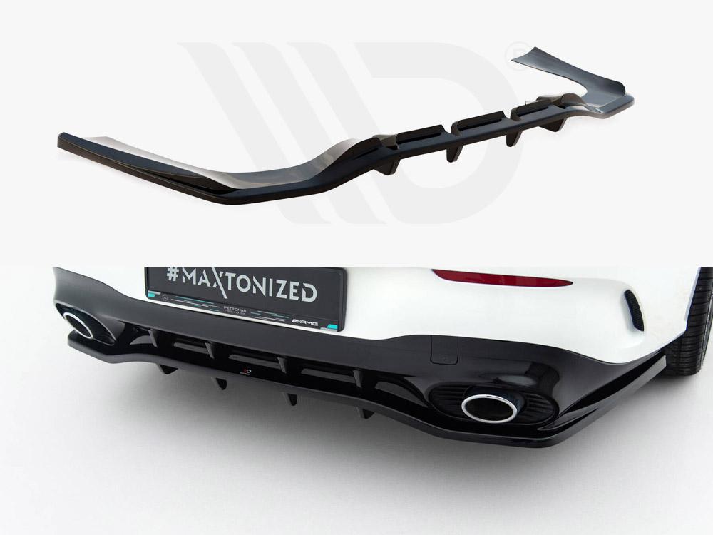 Rear Splitter (Vertical Bars) Mercedes-AMG CLA 35 / 45 Coupe / Shooting ...