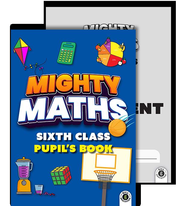 Mighty Maths - Pupils Book & Assessment Book - Set - 6th Class - New ...