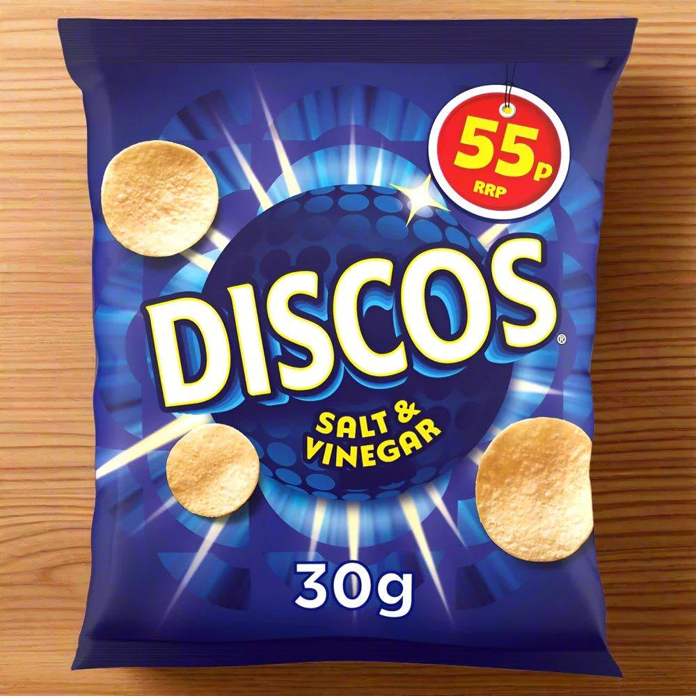 Discos Salt & Vinegar Crisps - 30 x 30g Packs in Longford | GetLocal ...