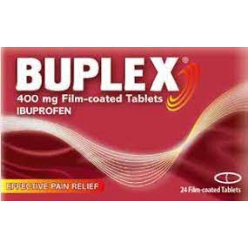 Buplex Ibuprofen 400mg Film Coated Tablets 24 Pack in Cork | GetLocal ...