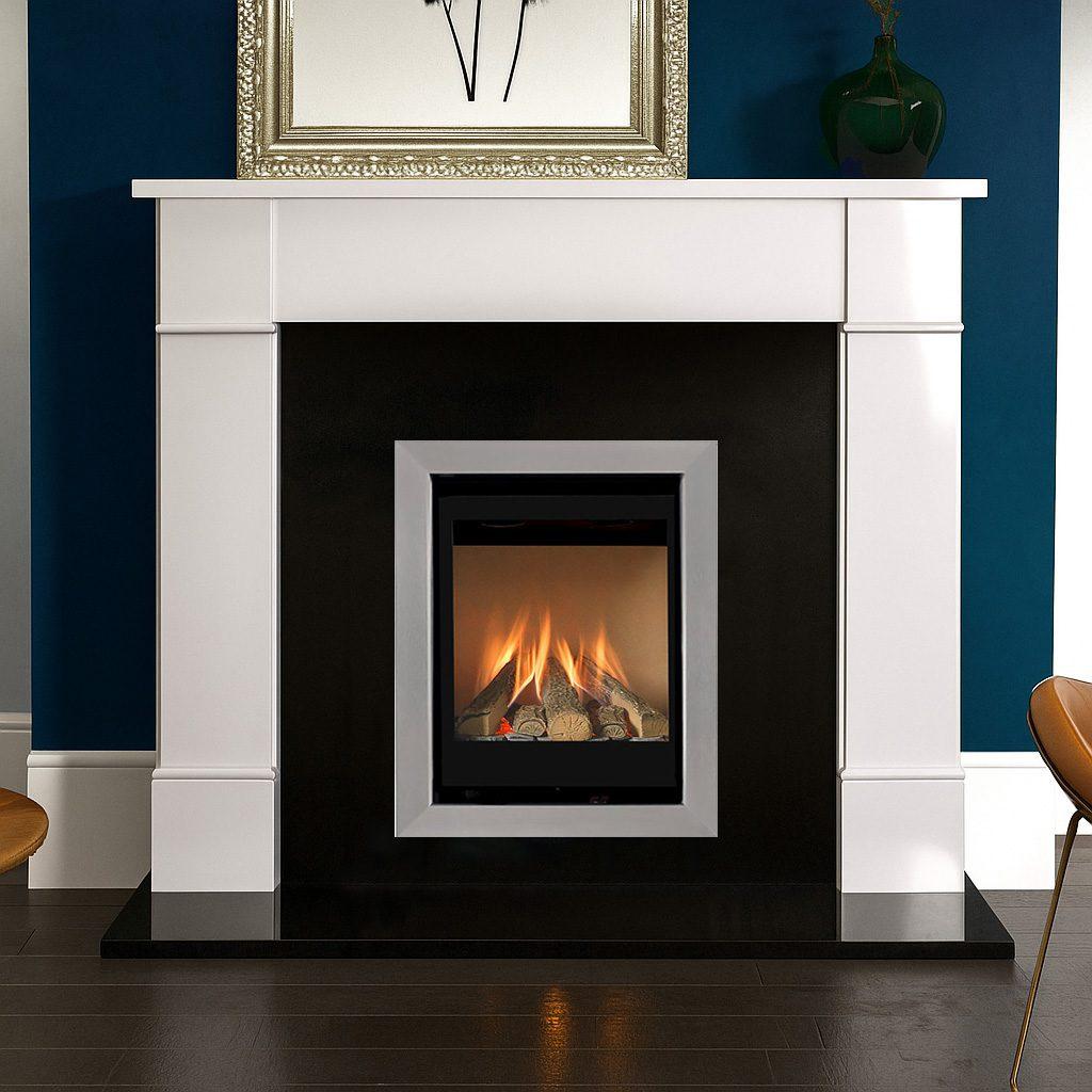 Naxos Fireplace Surround with the Inspire 400 Gas Fire in Cork ...
