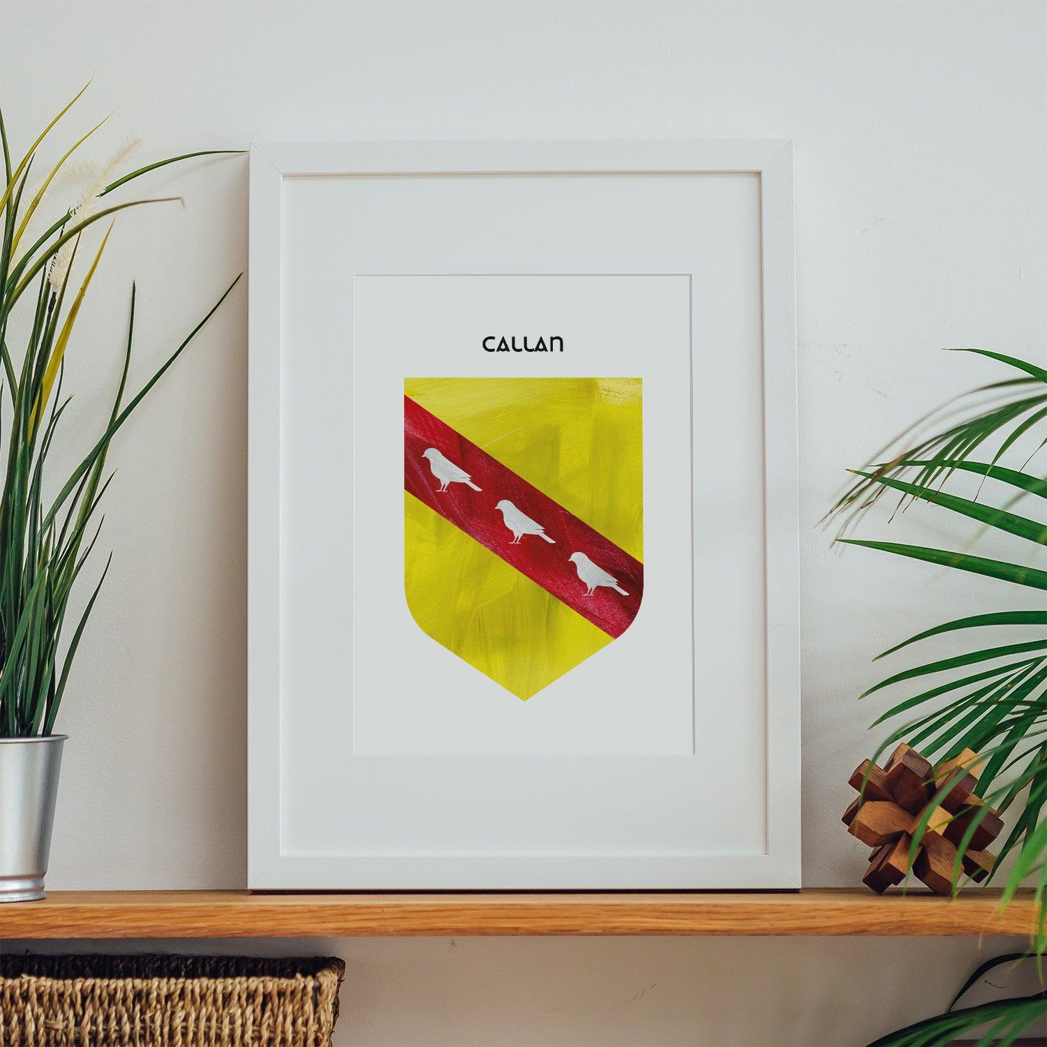 Callan Family Crest in Meath | GetLocal Ireland