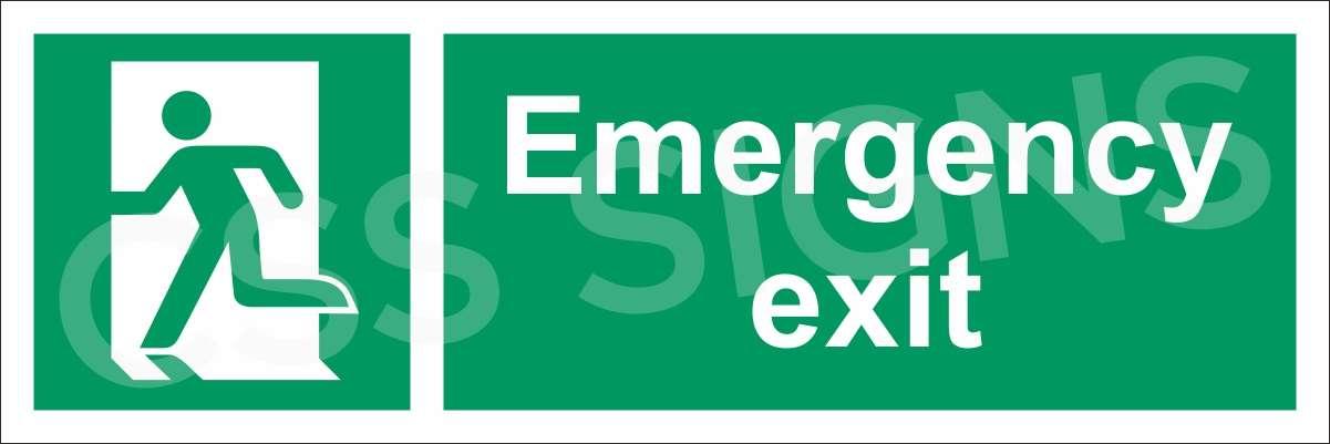 Emergency Exit Sign in Dublin | GetLocal Ireland