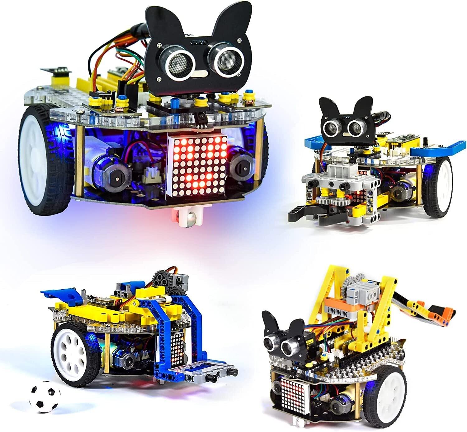 Robotics Kit, Including Blocks and Pico, MicroPython C+ Language, App ...