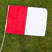 Mc Keever Sports Red/White Half and Half Flag in Armagh | GetLocal Ireland