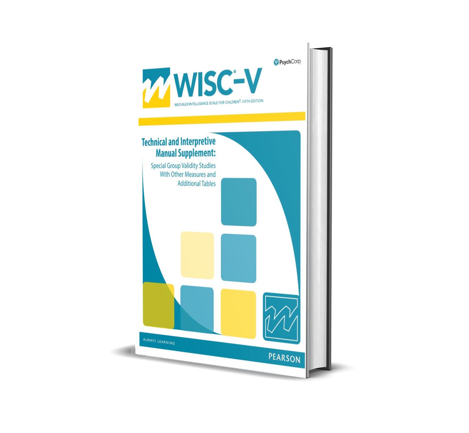WISC-V UK: Wechsler Intelligence Scale for Children (5th UK Edition) in ...
