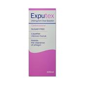 Exputex Phlegm Cough Medicine 250Mg 5Ml Oral Solution 100Ml | GetLocal ...