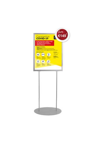 Covid-19 A1 Free Standing Indoor Poster Unit Signage Stand in Dublin ...