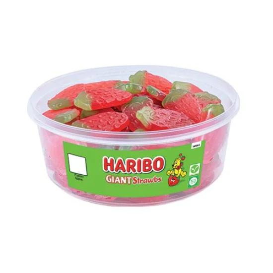 Haribo Giant Strawberries Tub - Haribo Tubs in Donegal | GetLocal Ireland
