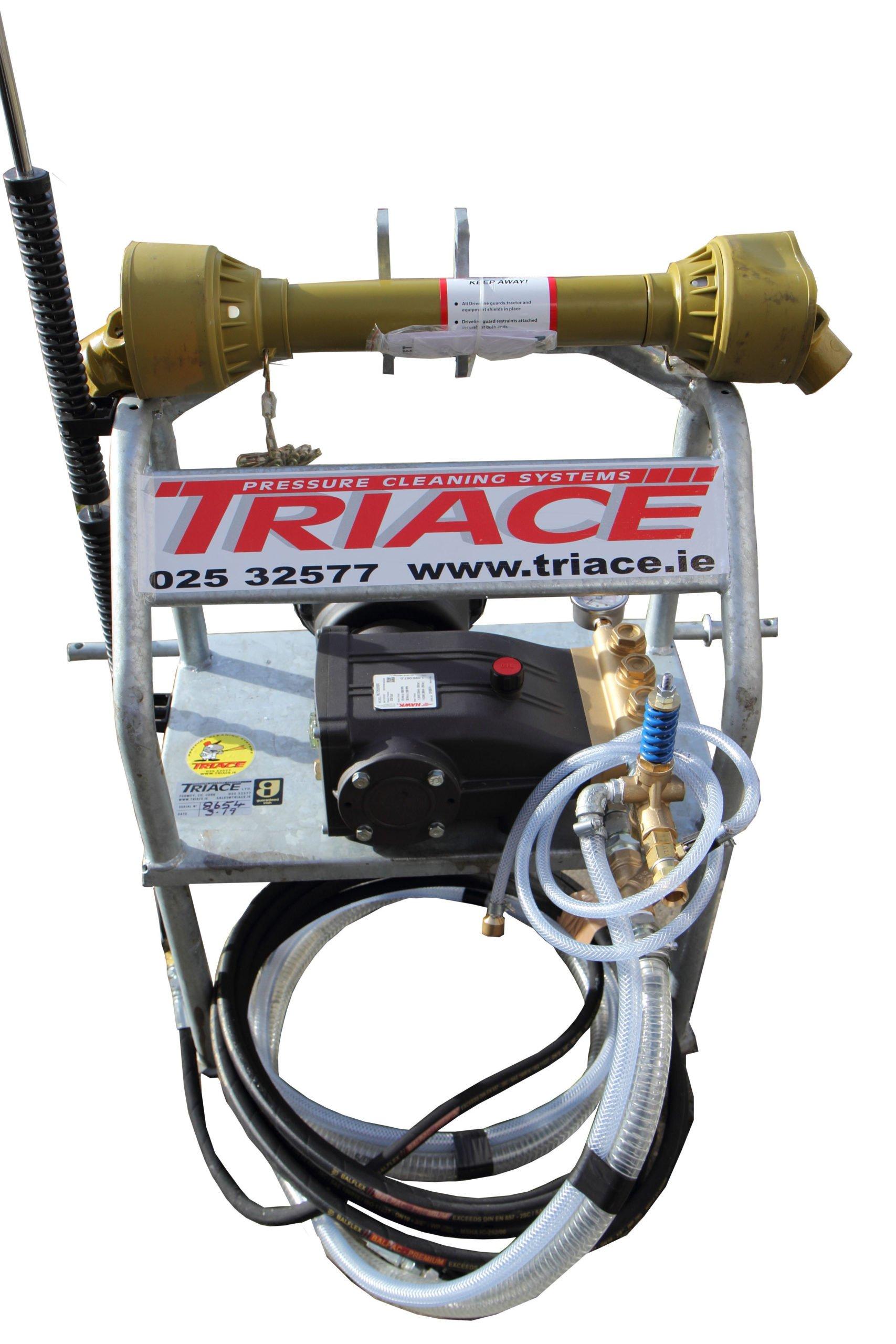 Triace NLT2525 Tractor PTO Pressure Washer with NLT2525 Hawk Pump (540/ ...