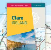 Xploreit County Map of Clare 3rd Edition (2024) in Clare | GetLocal Ireland